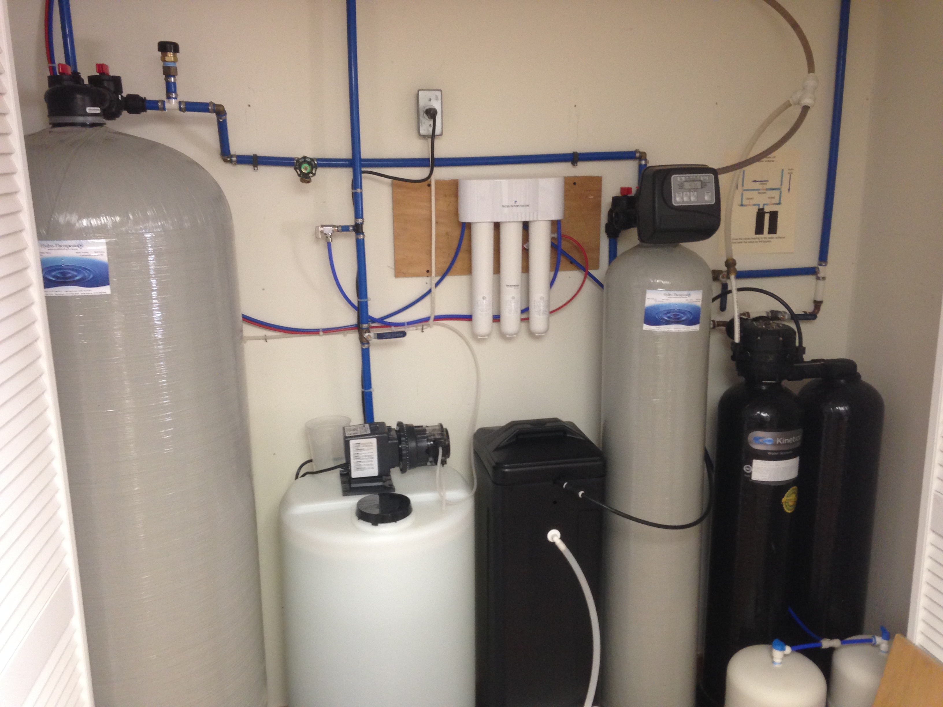 Photo Gallery of water/air installations - Hydro-Therapeutics